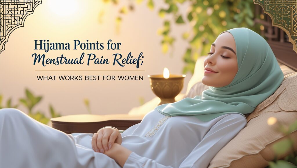 Hijama Points for Menstrual Pain Relief- Cupping for Female